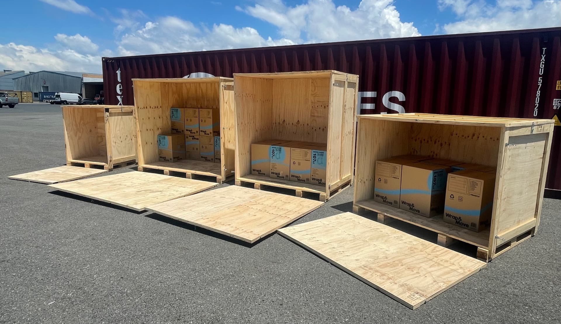 Crates Shipping | Brisbane to Auckland and Christchurch
